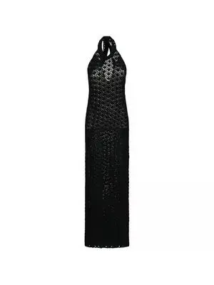 Blumarine Halterneck Dress - Black