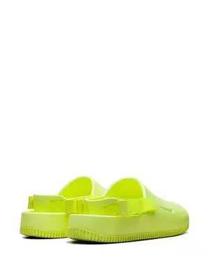 Nike Calm Mules With Strap And Logo