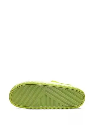 Nike Calm Mules With Strap And Logo