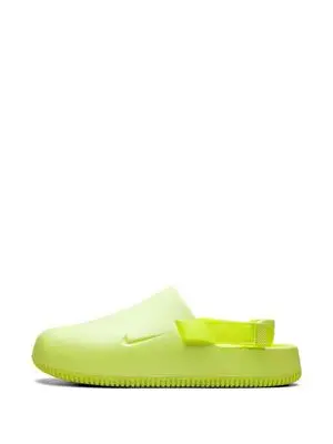 Nike Calm Mules With Strap And Logo