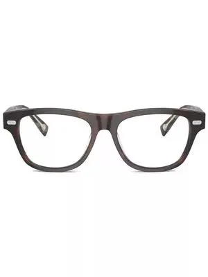 Brunello Cucinelli Square-frame Eyeglasses - Brown
