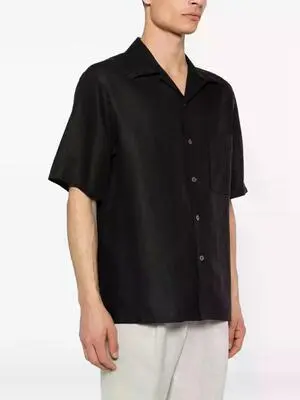 Zegna Chest-pocket Shirt - Black