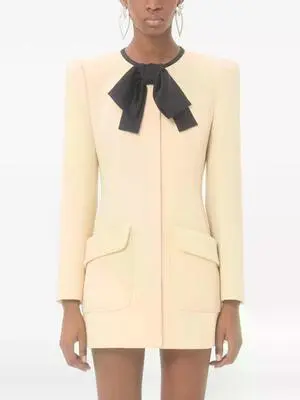 Valentino Garavani Wool Crepe Caban - Neutrals