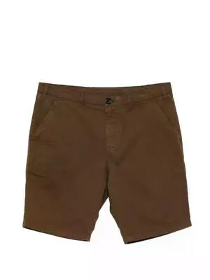 Paul Smith Twill Shorts - Brown