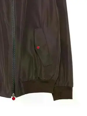 Kiton Zip-fastening Bomber Jacket - Brown