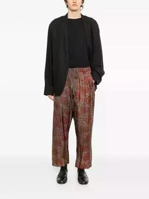 UMA WANG Perch Trousers - Red