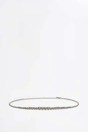 Scanlan Theodore Silver Tone Belts For Women