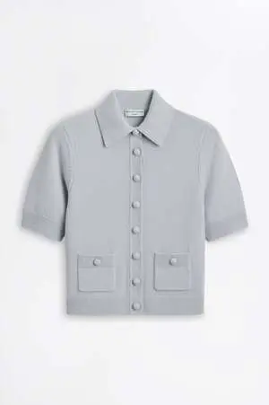 Scanlan Theodore Cashmere Cardigan - Cloud