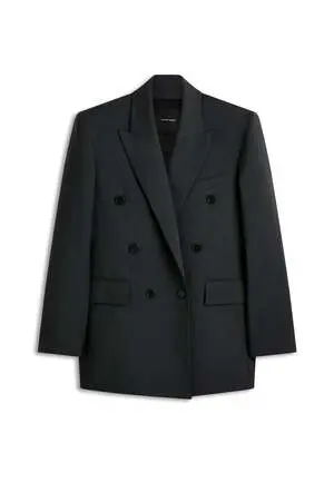 Scanlan Theodore Double Breasted Jacket - Charcoal