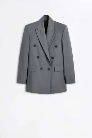 Scanlan Theodore Double Breasted Jacket - Grey