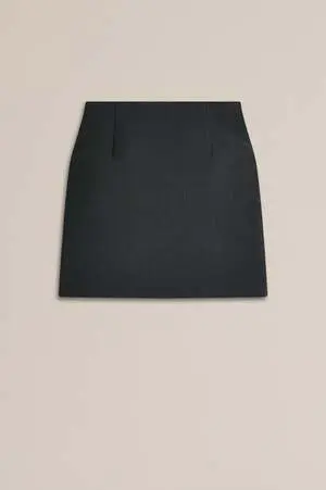 Scanlan Theodore Mini Skirt - Charcoal