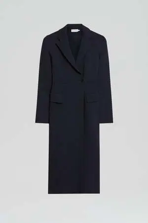 Scanlan Theodore Crepe Knit Tailored Coat