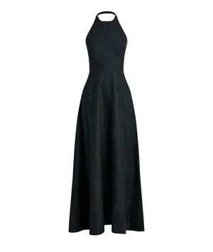 Scanlan Theodore Cornelli Halter A-line Dress - Black