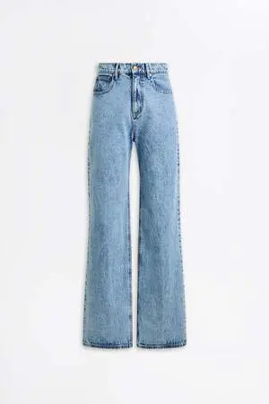 Scanlan Theodore Denim Straight-leg Jeans - Mid.indigo