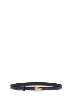 Scanlan Theodore Brushed Triangle Trim Belt - Dark Navy