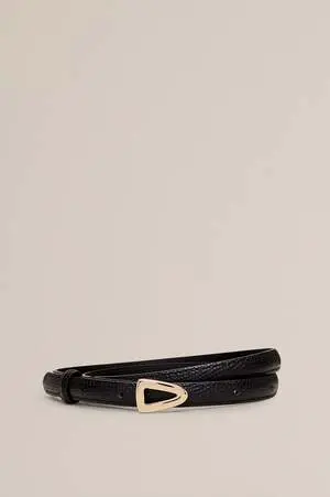 Scanlan Theodore Small Soft Triangle Belt 1.2 - Black