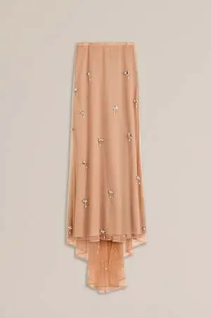 Scanlan Theodore Diamante Tulle Full Length Skirt