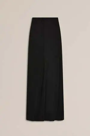 Scanlan Theodore Silk Bias Cut Skirt