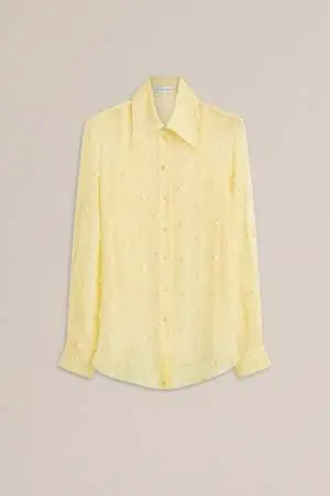 Scanlan Theodore Silk Poppy Shirt