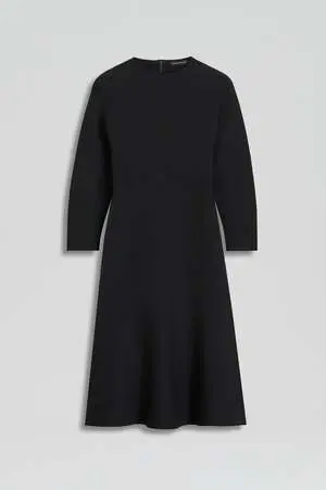 Scanlan Theodore Crepe Knit Cocoon A-line Dress