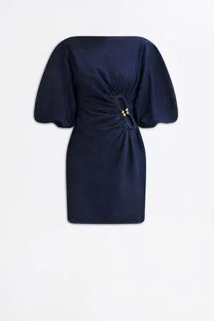 Scanlan Theodore Denim Mini Dress