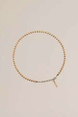 Scanlan Theodore Italian Opal Strass Choker - Mink