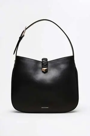 Scanlan Theodore Athene Leather Handbag - Black