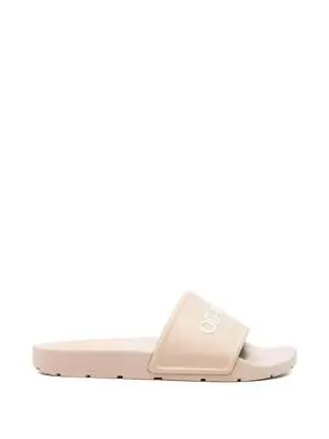 Off-White Logo Flip Flops