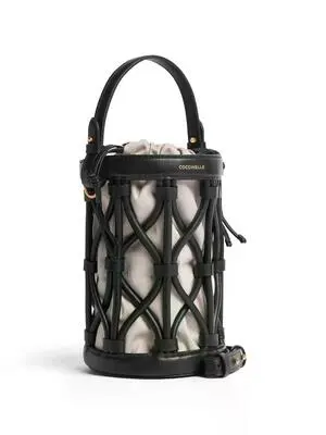 COCCINELLE Small Koi Bucket Bag - Black