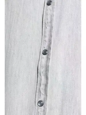 ALLSAINTS Gleason Cotton Shirt - Grey