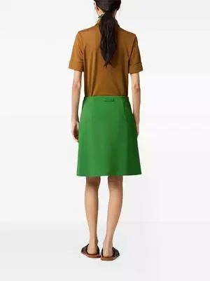 Miu Miu Technical Jersey Skirt