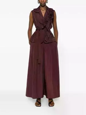 PSOPHIA Wide-leg Drawstring Trousers