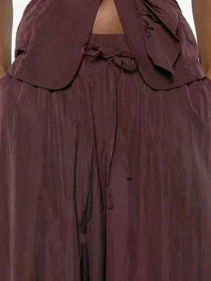 PSOPHIA Wide-leg Drawstring Trousers