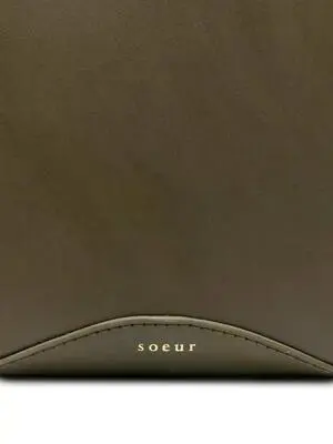 Soeur Leather Shoulder Bag