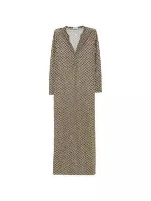 SIYU Patterned Maxi Dress