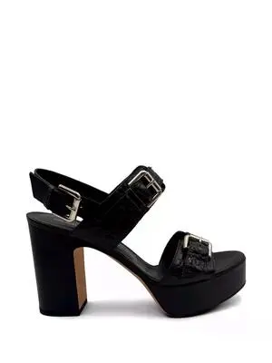 GUGLIELMO ROTTA Buckle-detail Platform Sandals