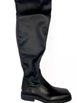 GUGLIELMO ROTTA Square-toe Over-the-knee Boots
