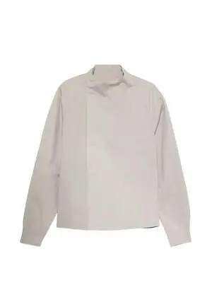 Rick Owens Mock-neck Jacket - Neutrals