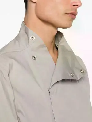 Rick Owens Mock-neck Jacket - Neutrals