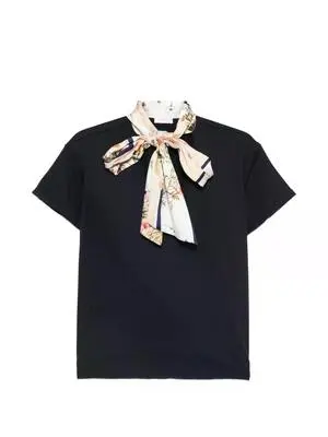Liu Jo Neck-tie T-shirt
