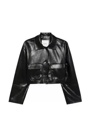 Nanushka Button-fastening Pocket Jacket