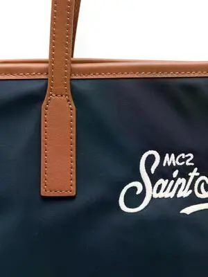 MC2 SAINT BARTH Embroidered Logo Tote Bag