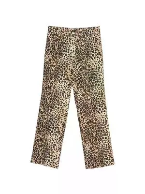 Marella Leopard-print Trousers