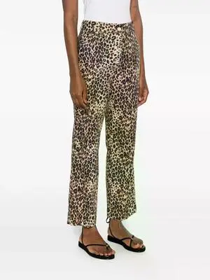Marella Leopard-print Trousers
