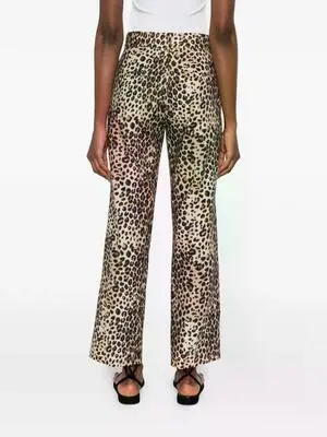 Marella Leopard-print Trousers