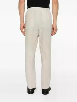 BRIGLIA 1949 Drawstring Trousers - Neutrals