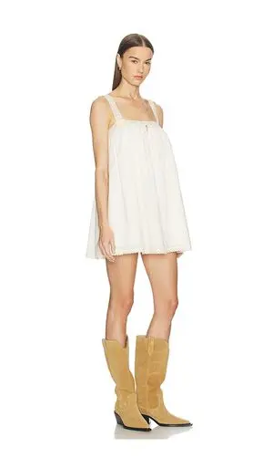 LOBA Cari Mini Dress With Lace Trim