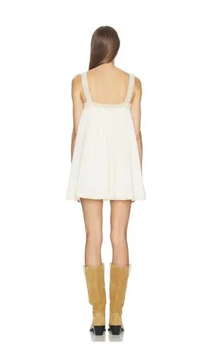 LOBA Cari Mini Dress With Lace Trim