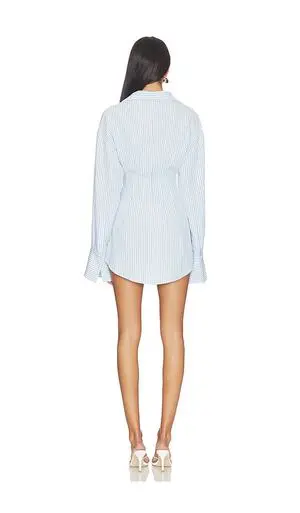 ALL THE WAYS Button Up Mini Dress