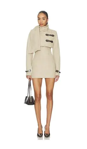 Tan Leather Dresses